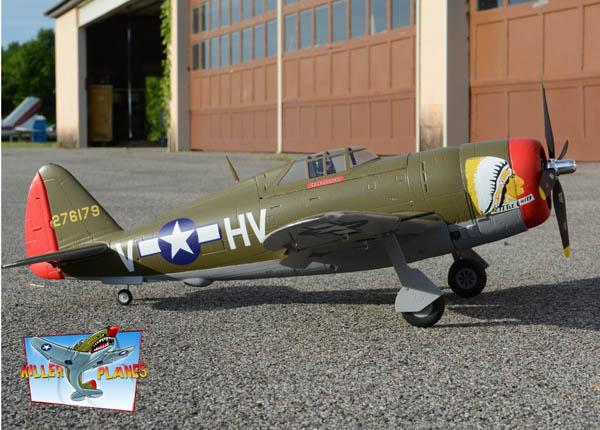 FMS 980mm P-47 RAZORBACK STANDARD SPEED GREEN PNP | killerplanes.com