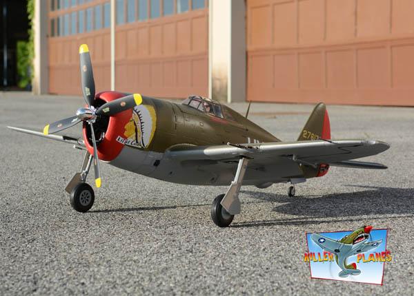 FMS 980mm P-47 RAZORBACK STANDARD SPEED GREEN PNP | killerplanes.com