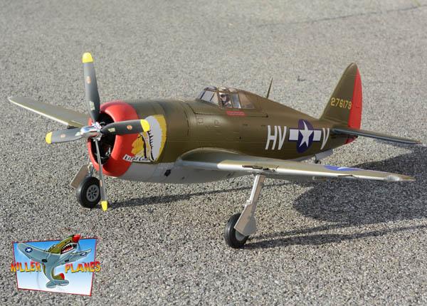 FMS 980mm P-47 RAZORBACK STANDARD SPEED GREEN PNP | killerplanes.com